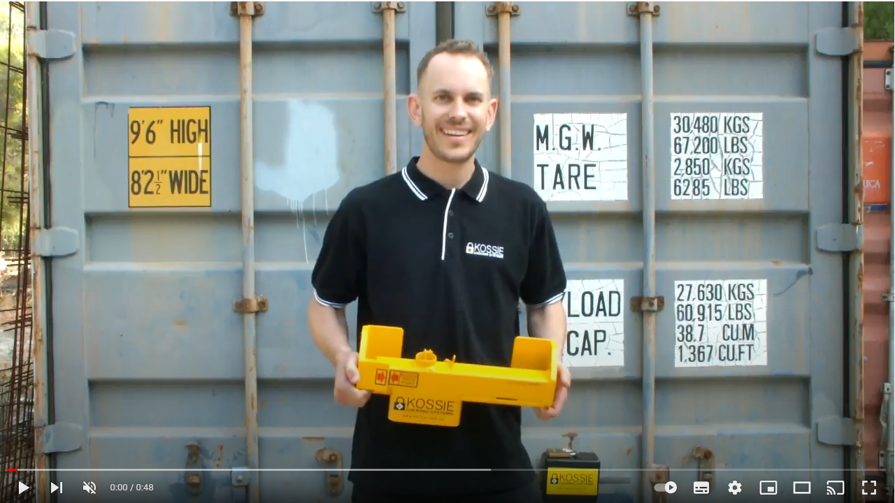 Kossie Locking Systems | Container Locks & Steel Fabrication