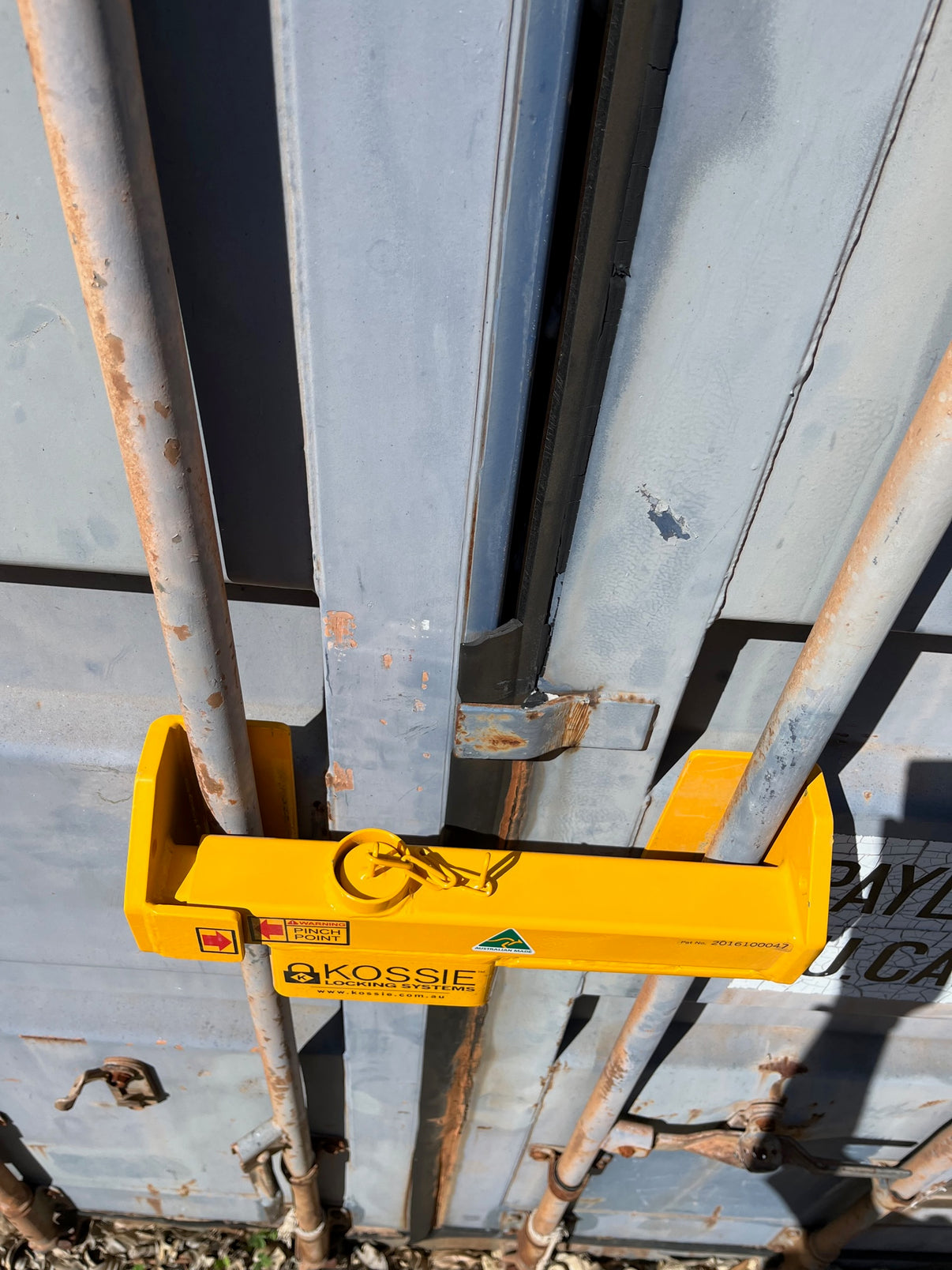 Kossie Container Lock – Kossie Locking Systems